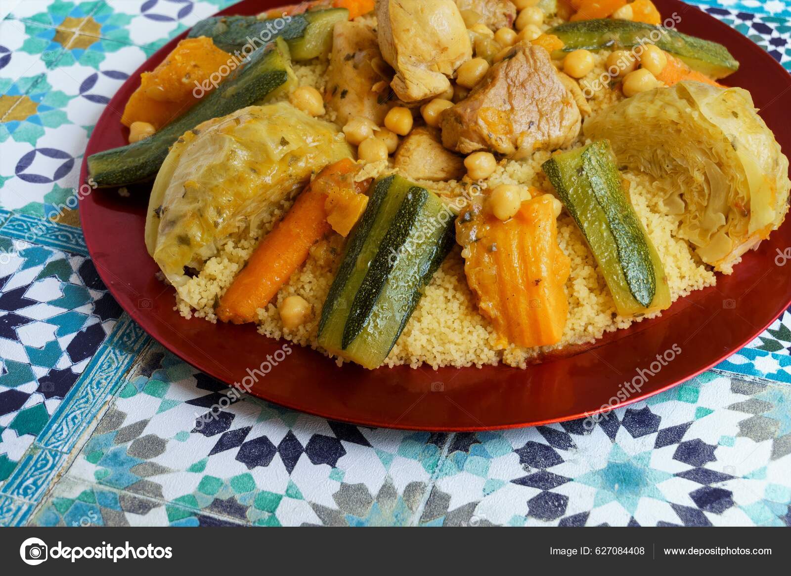 Traditional Moroccan Couscous