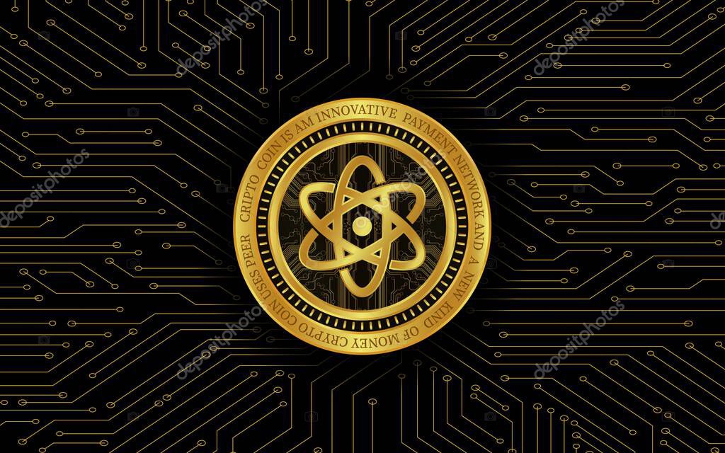 logo de la moneda virtual proton-xpr. ilustraciones 3d. 2023