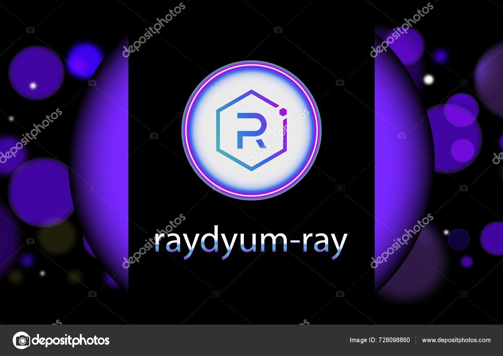 Raydyum Ray Virtual Currency Image Digital Background Illustrations ...