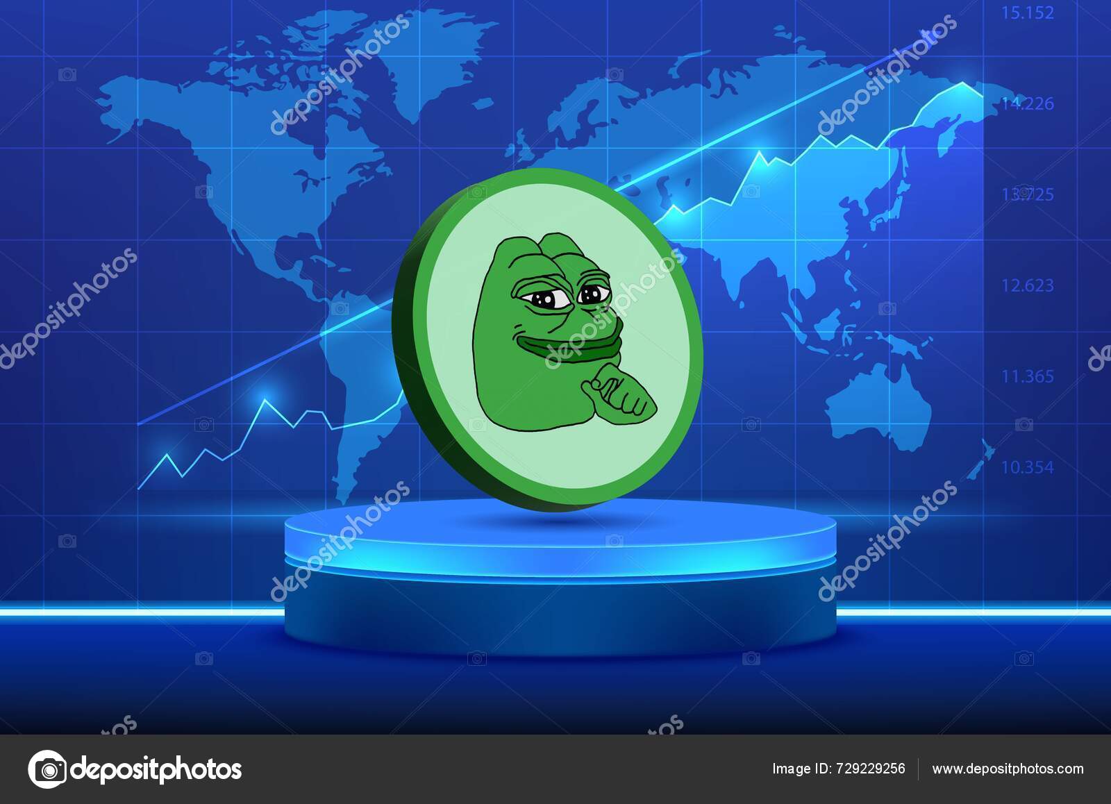 Images Pepe Logo Digital Background Illustrations — Stock Photo ...