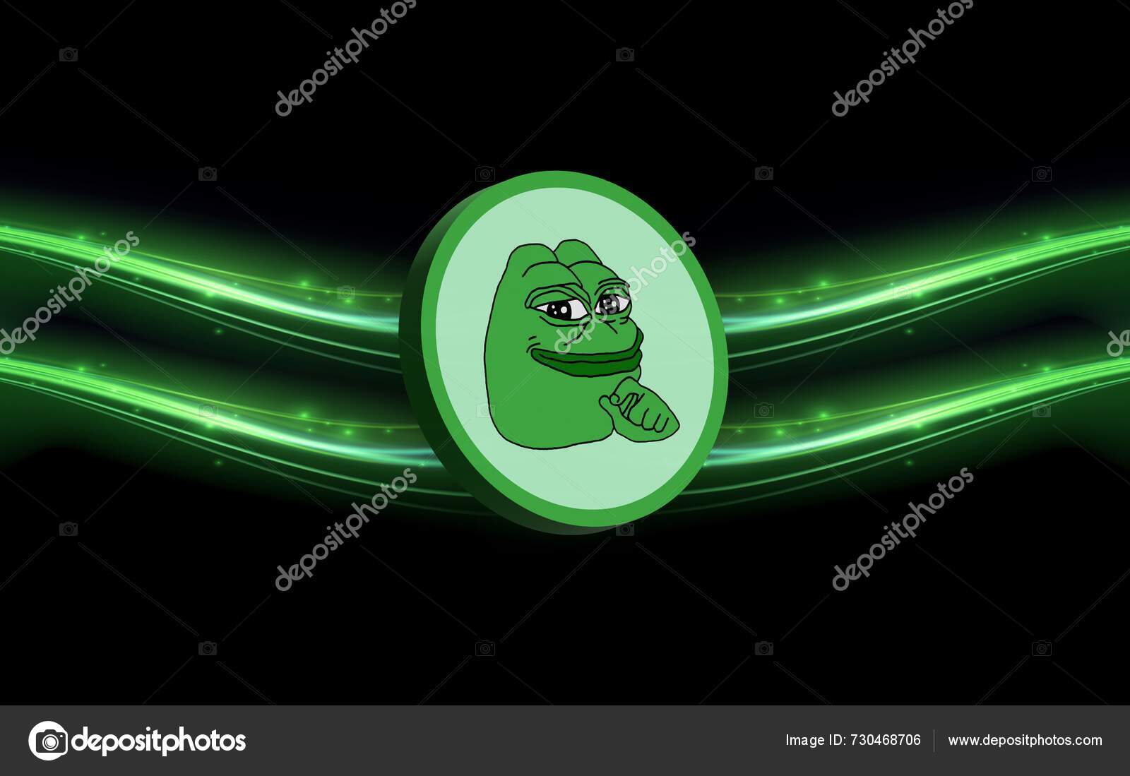 Imágenes Del Logotipo Pepe Sobre Fondo Digital Ilustraciones — Foto de ...