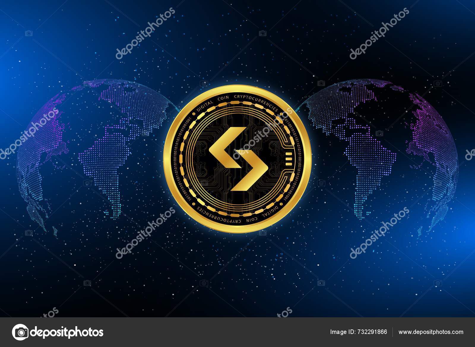 Bitget Token Bgb Logotipos Criptomoneda Fondo Digital Ilustraciones ...