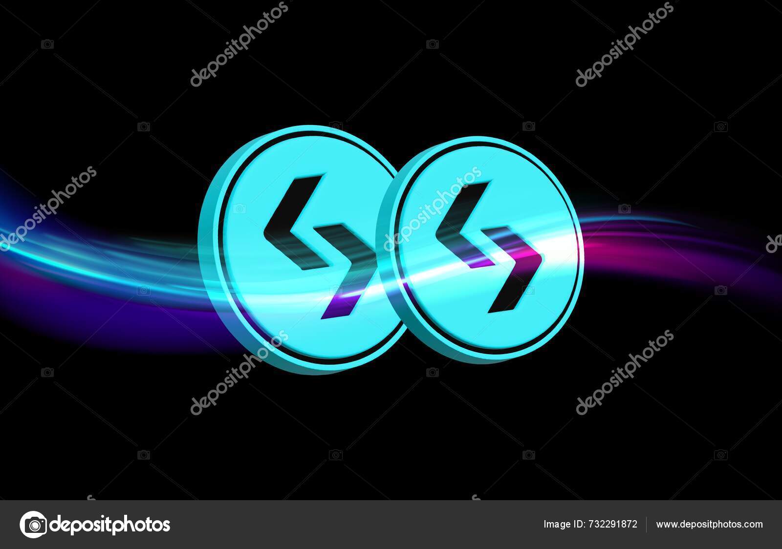 Bitget Token Bgb Cryptocurrency Logos Digital Background Illustrations ...