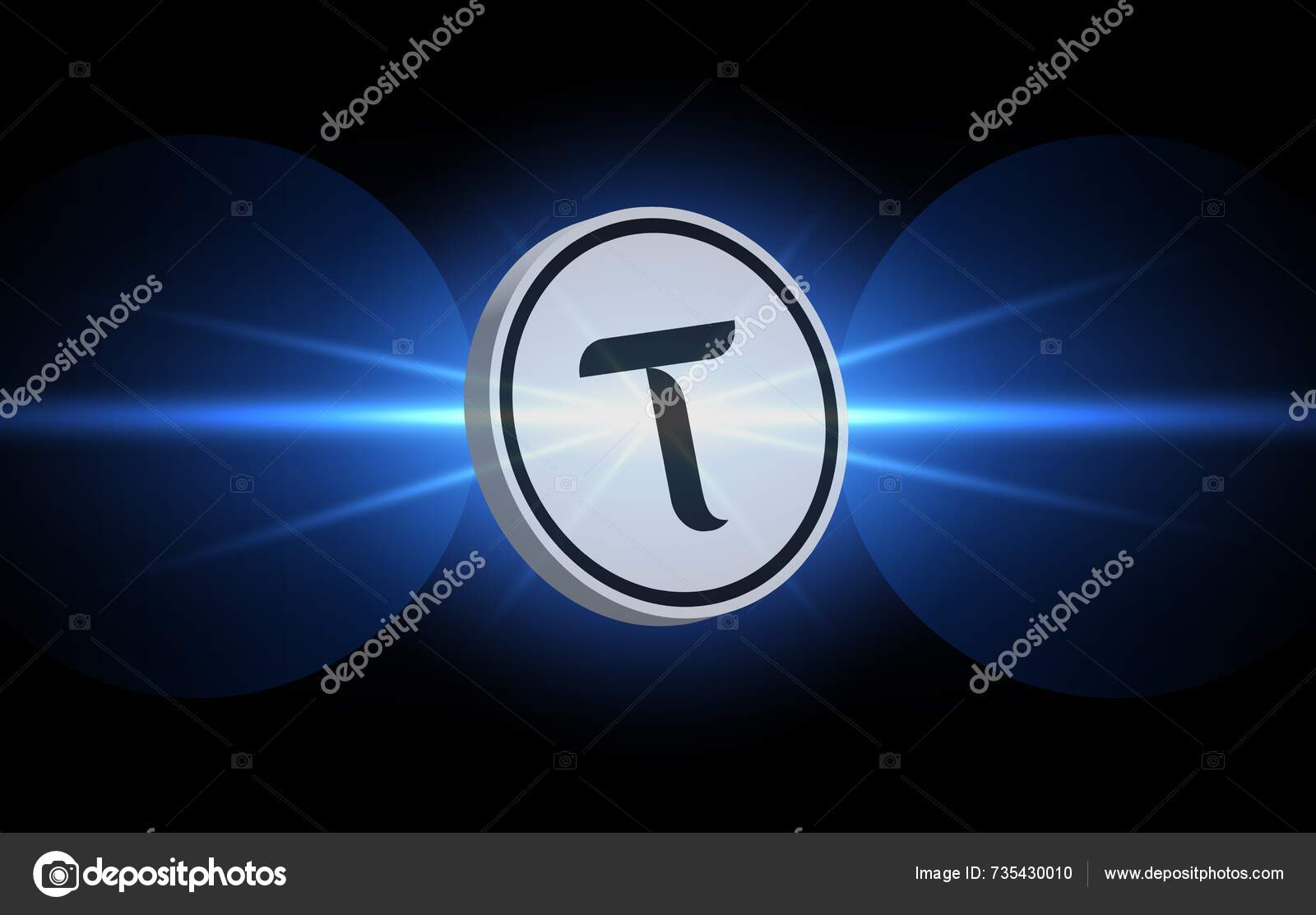 Bittensor Tao Crypto Currency Images Illustration Digital Coins — Stock ...