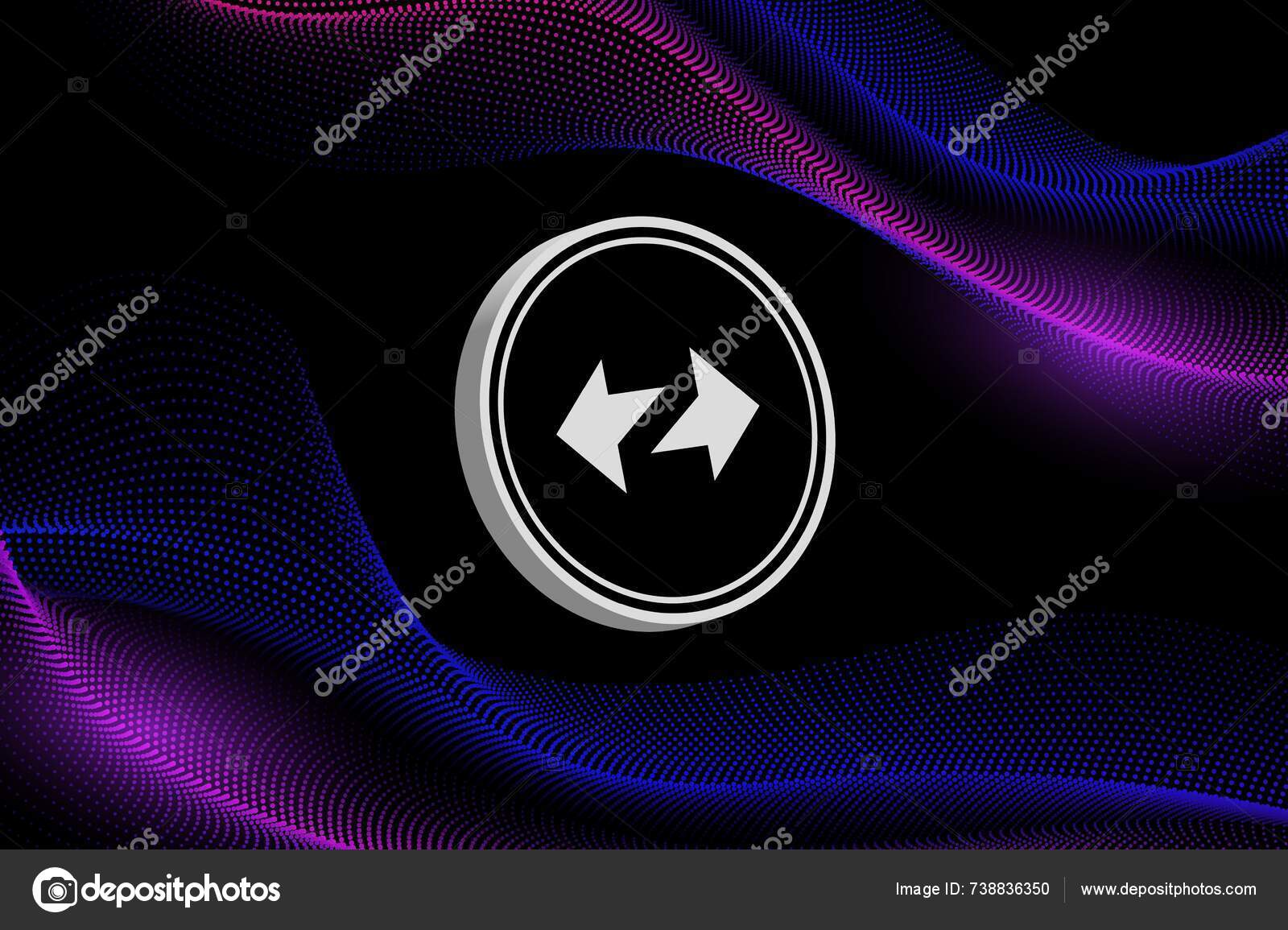 Zksync Cryptocurrency Digital Background Drawings — Stock Photo ...