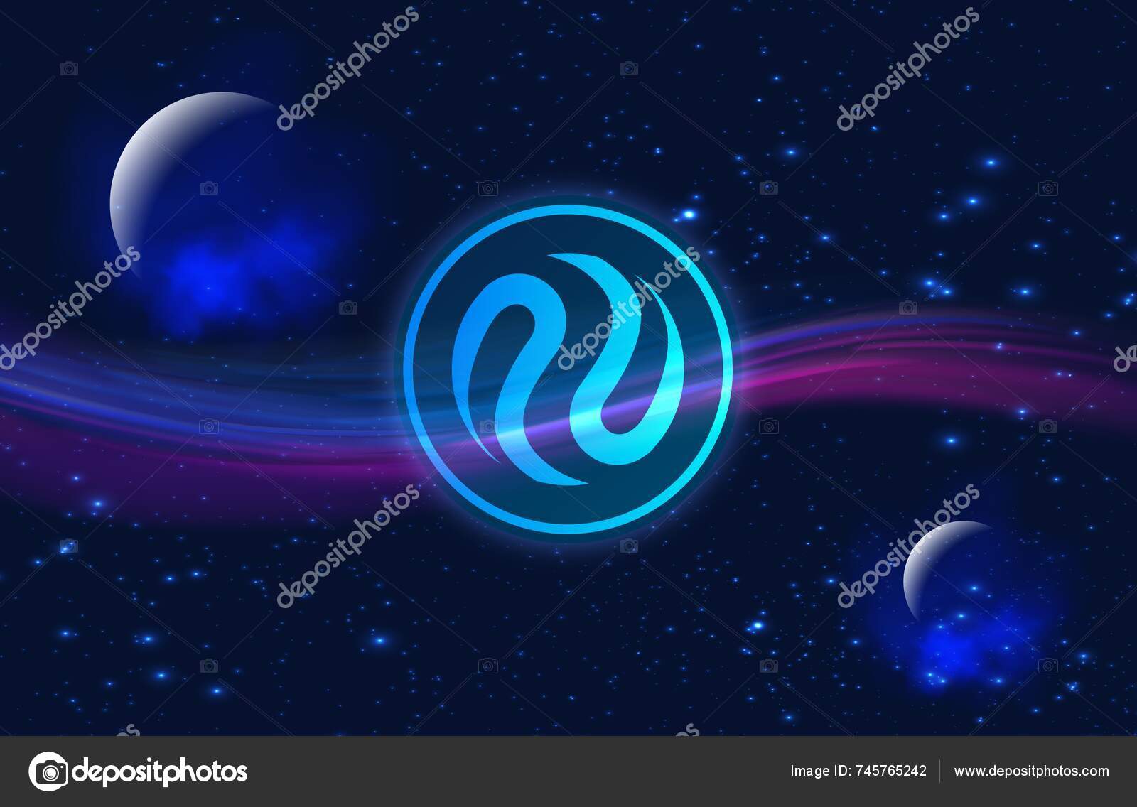 Injective Protocol Inj Cryptocurrency Images Digital Background ...