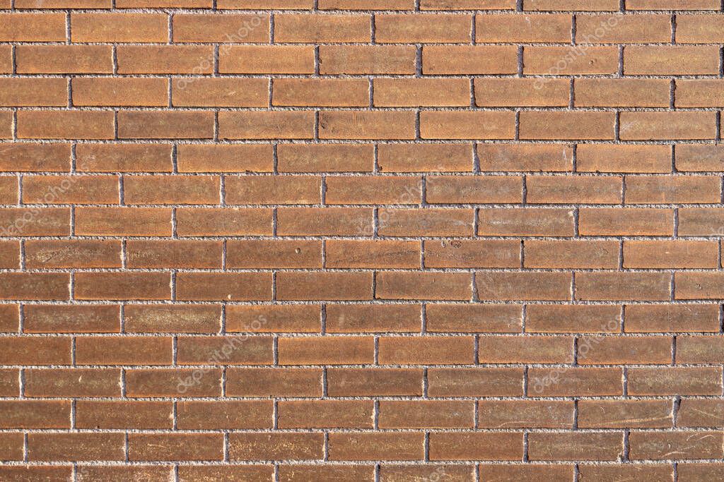 Fondo de textura de marco completo de una antigua pared de ladrillo de ...