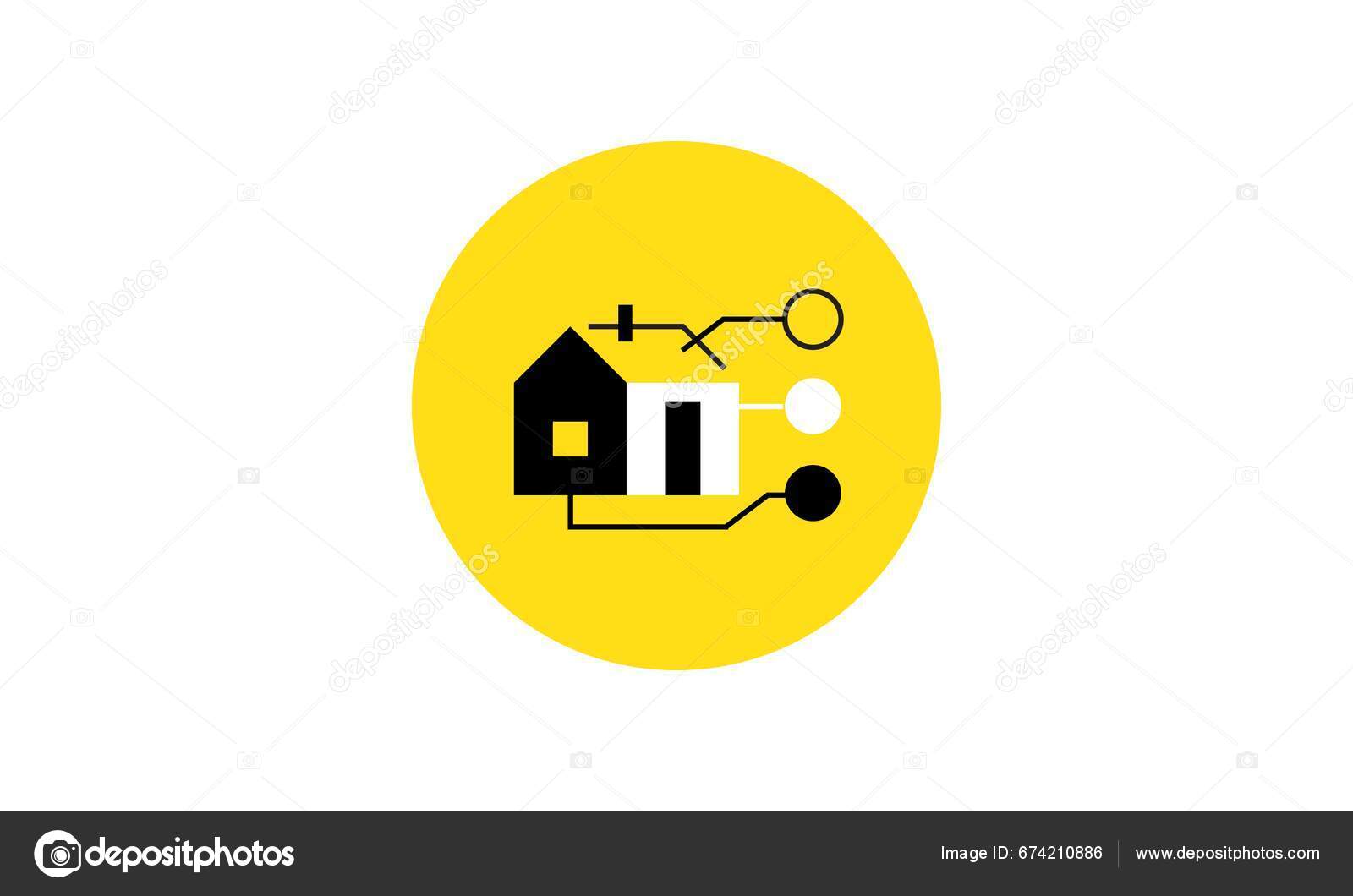 Home House Symbol Architecture Design Interior Room Icon Real Estate ...