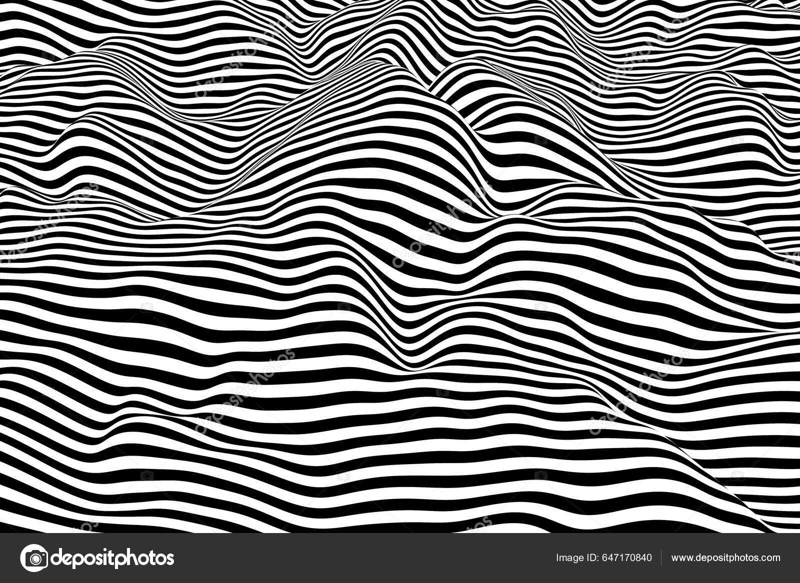 Smooth Flowing Striped Wave Background Black White Wavy Liquid Lines ... Smooth Flowing Striped Wave Background Black White Wavy Liquid Lines ...