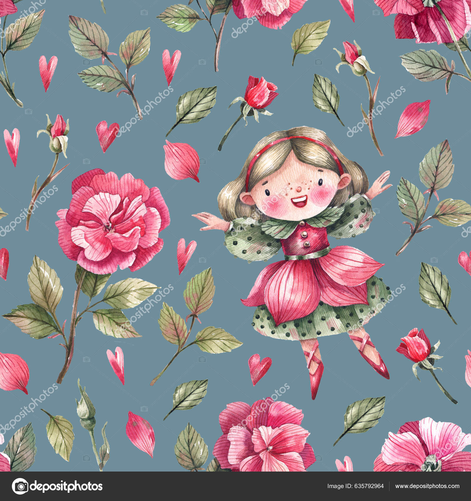 Cute Floral Print Backgrounds
