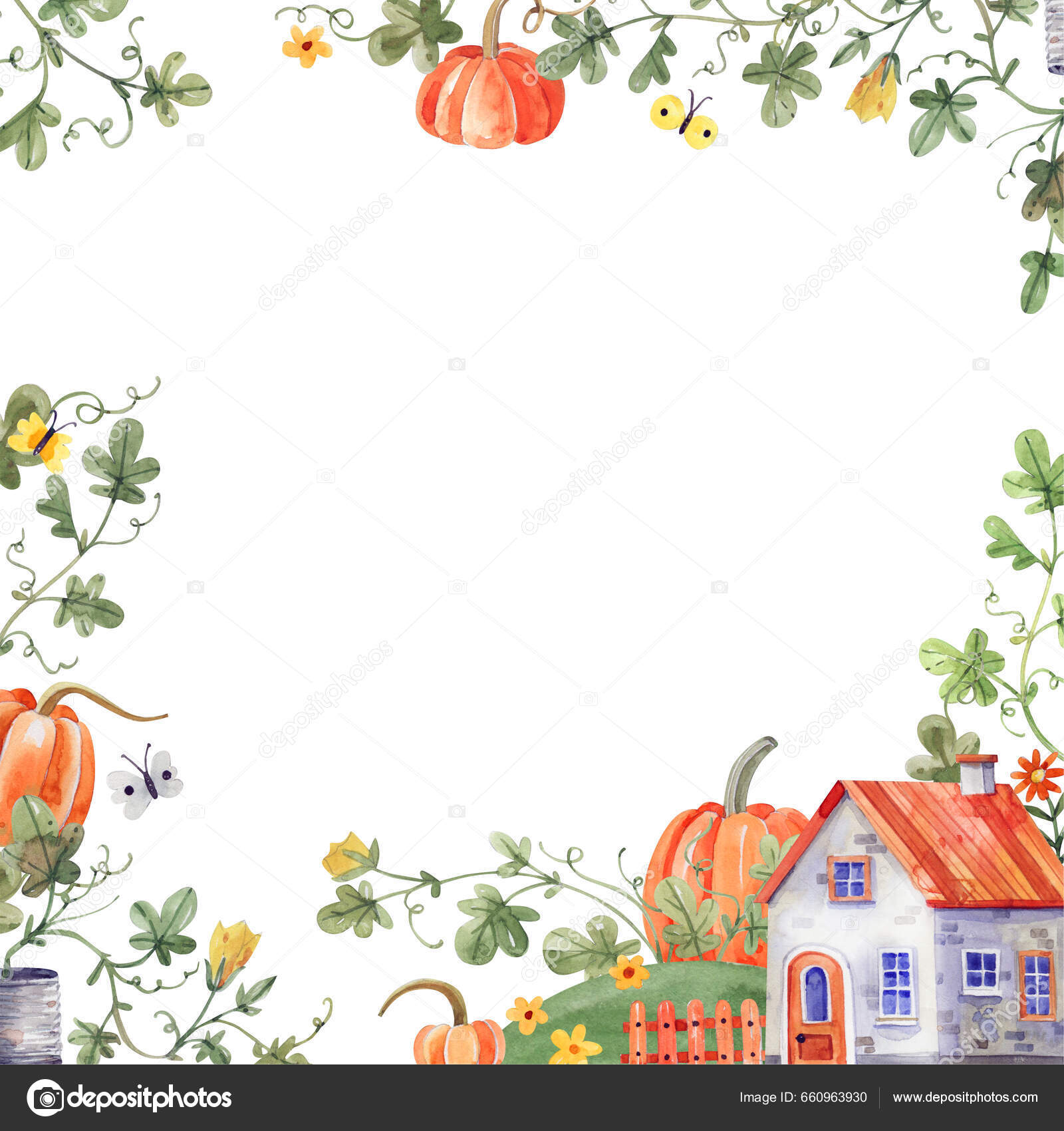 Vegetable Garden Border Clip Art