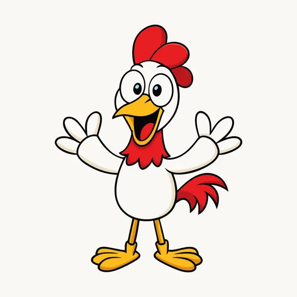 Chicken cartoon Vector Images | Depositphotos