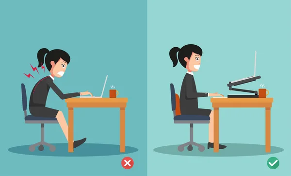 68,555 Sitting posture Vector Images | Depositphotos