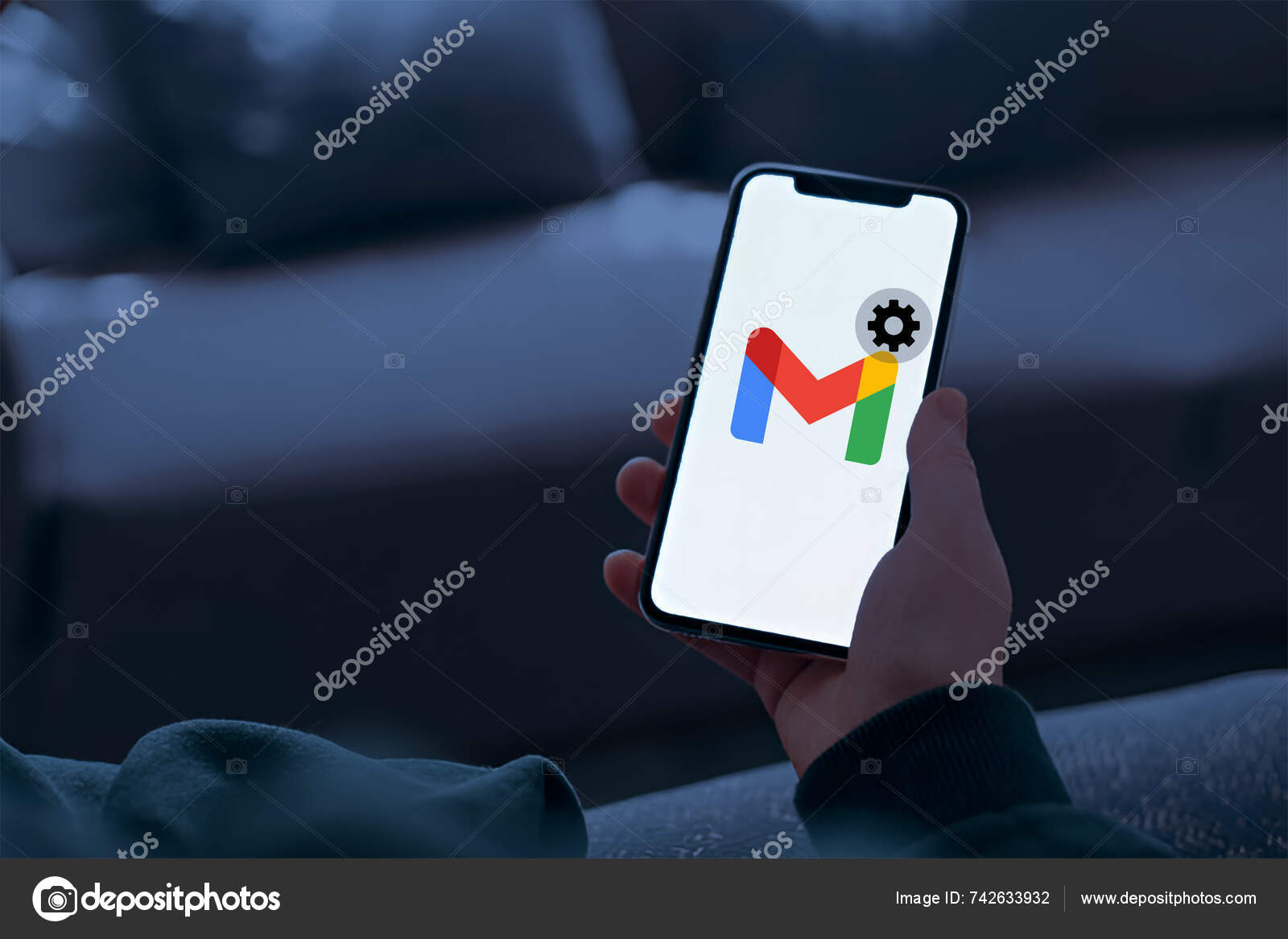 Gmail Settings Allow You Customize Your Email Experience According Your — Stock Editorial Photo