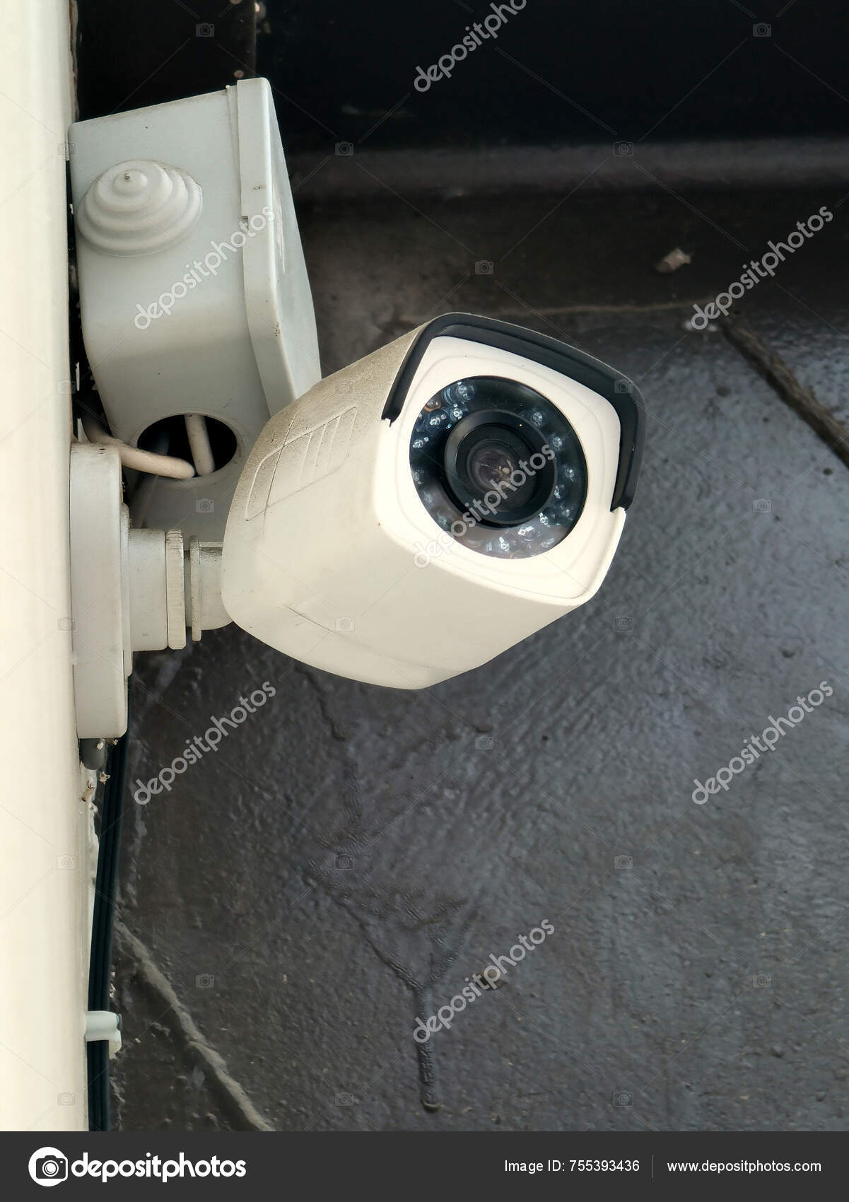 Digital Security System Monitoring Camera Equipment Office Building ...