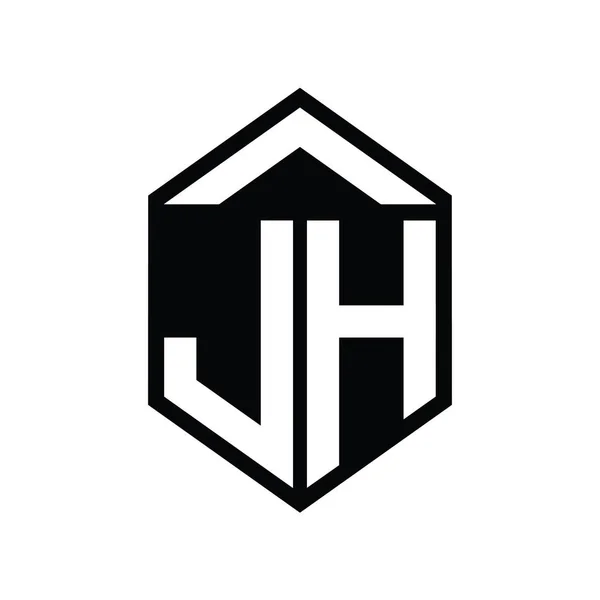 Jhc logo imágenes de stock de arte vectorial | Depositphotos