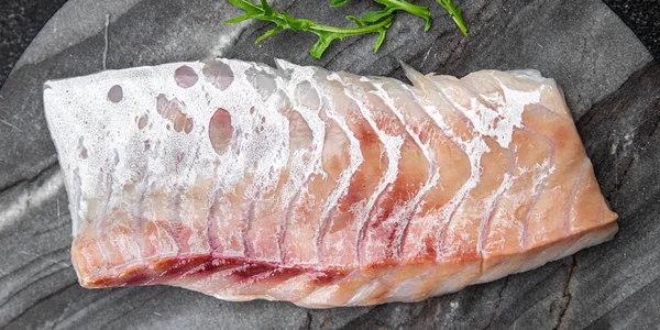 White Fish Fillet Fresh Cod Fish Seafood Meal Food Snack Stock Photo by ...