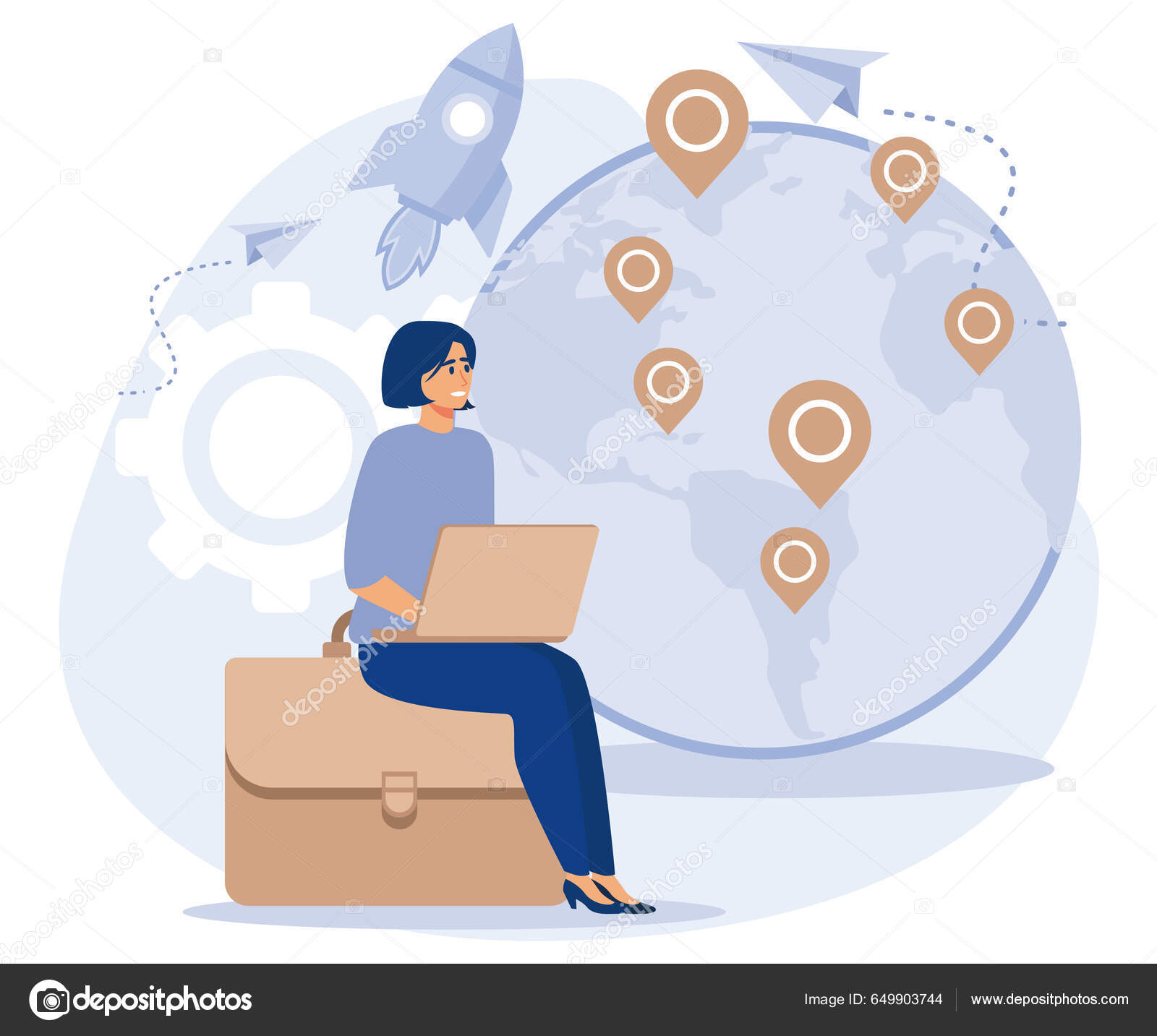 Hiring Employees Concept Expat Work Job Interview Teamwork Power ... Hiring Employees Concept Expat Work Job Interview Teamwork Power ...