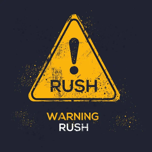 Rush warning images libres de droit, photos de Rush warning | Depositphotos
