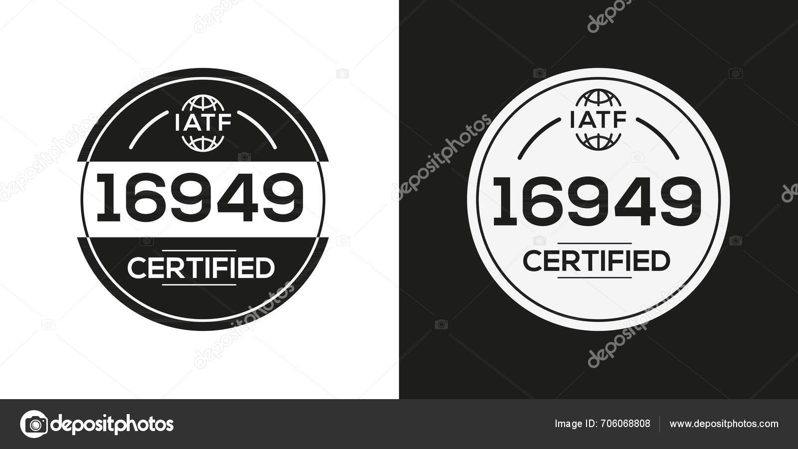 Image vectorielle Iatf 16949 Symbole Qualité Standard Illustration ...