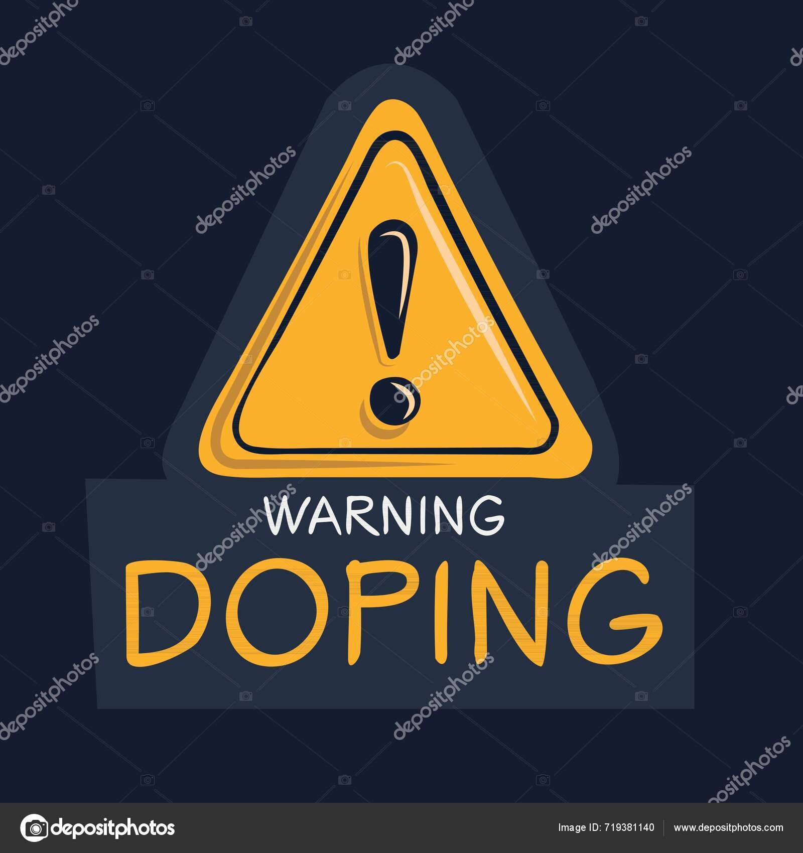 Tanda Peringatan Doping Ilustrasi Vektor Vektor Stok oleh ... Tanda Peringatan Doping Ilustrasi Vektor Vektor Stok oleh ...