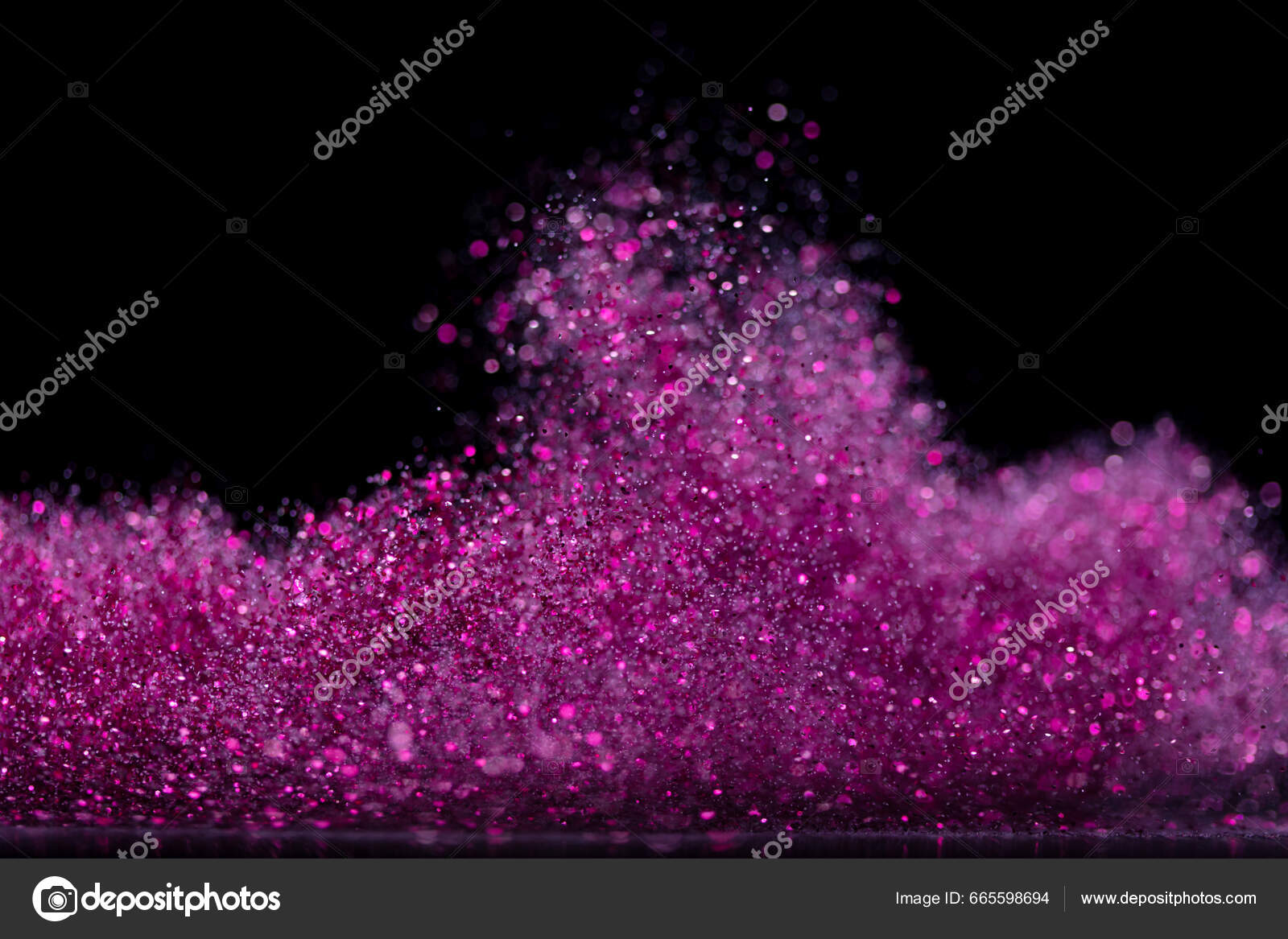 Throwing Glitter In The Air