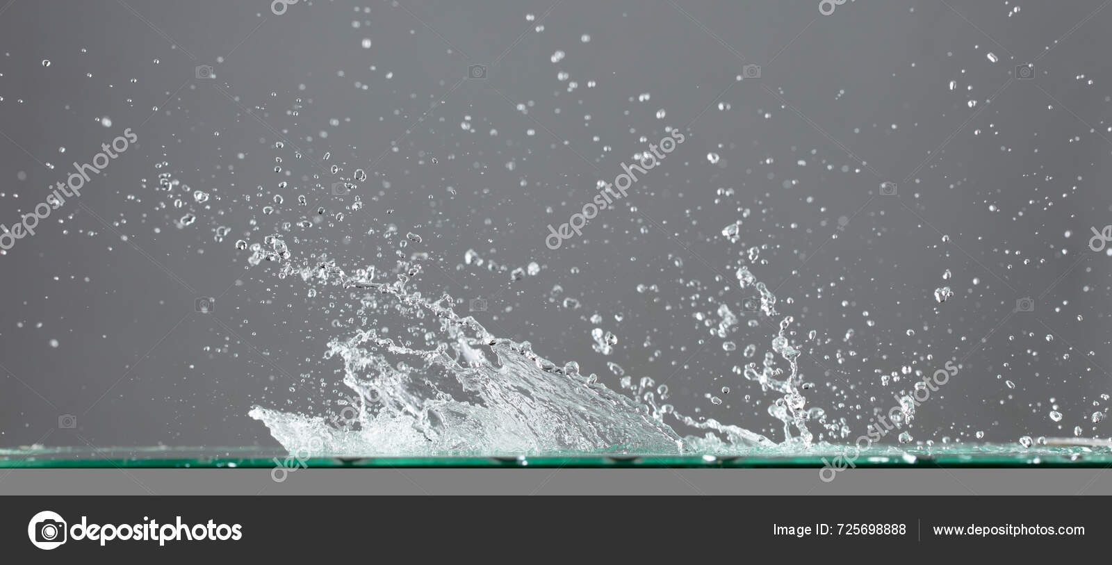 Crown Water Splash Object Create Shape Form Fluttering Droplet Wave ...