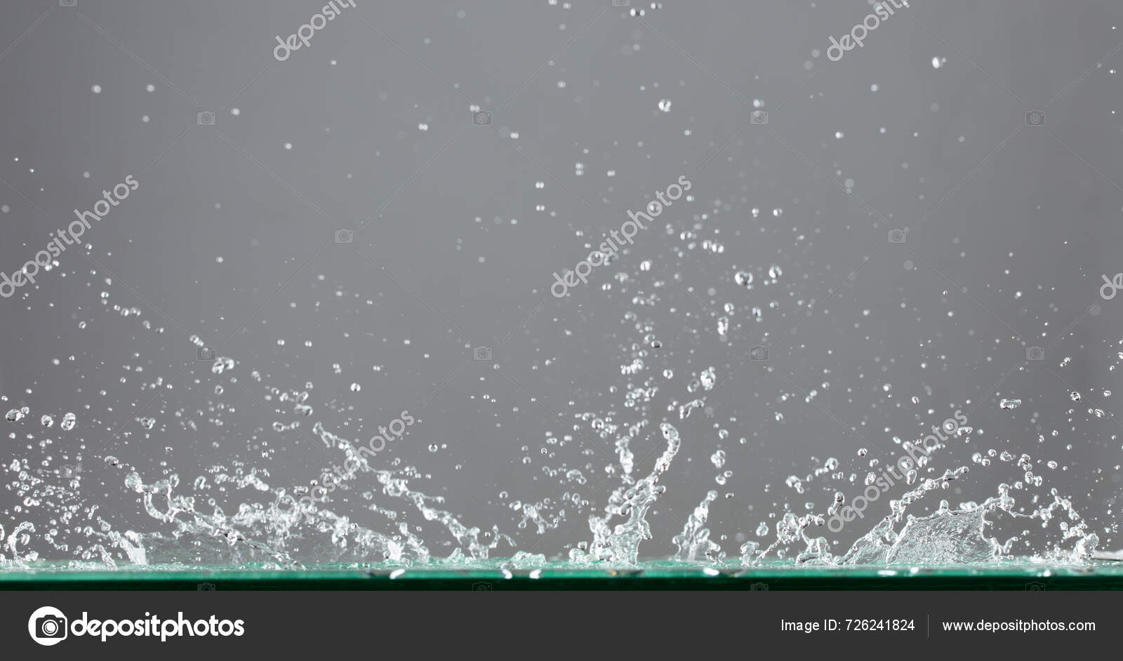 Crown Water Splash Object Create Shape Form Fluttering Droplet Wave ...