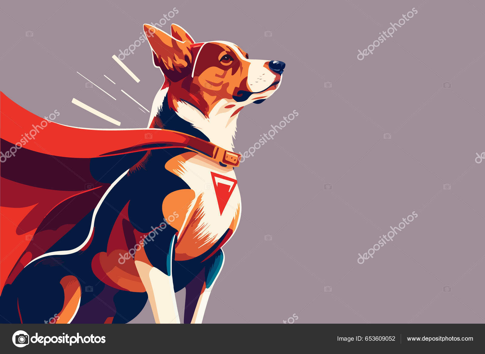 Superhero Corgi