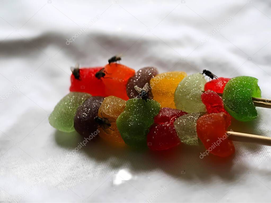 Los dulces infestados por moscas representan un grave riesgo para la ...