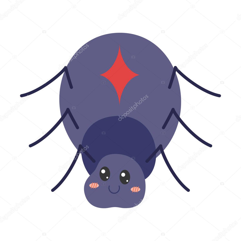 Lindos insectos de dibujos animados con caras amistosas ilustración ...