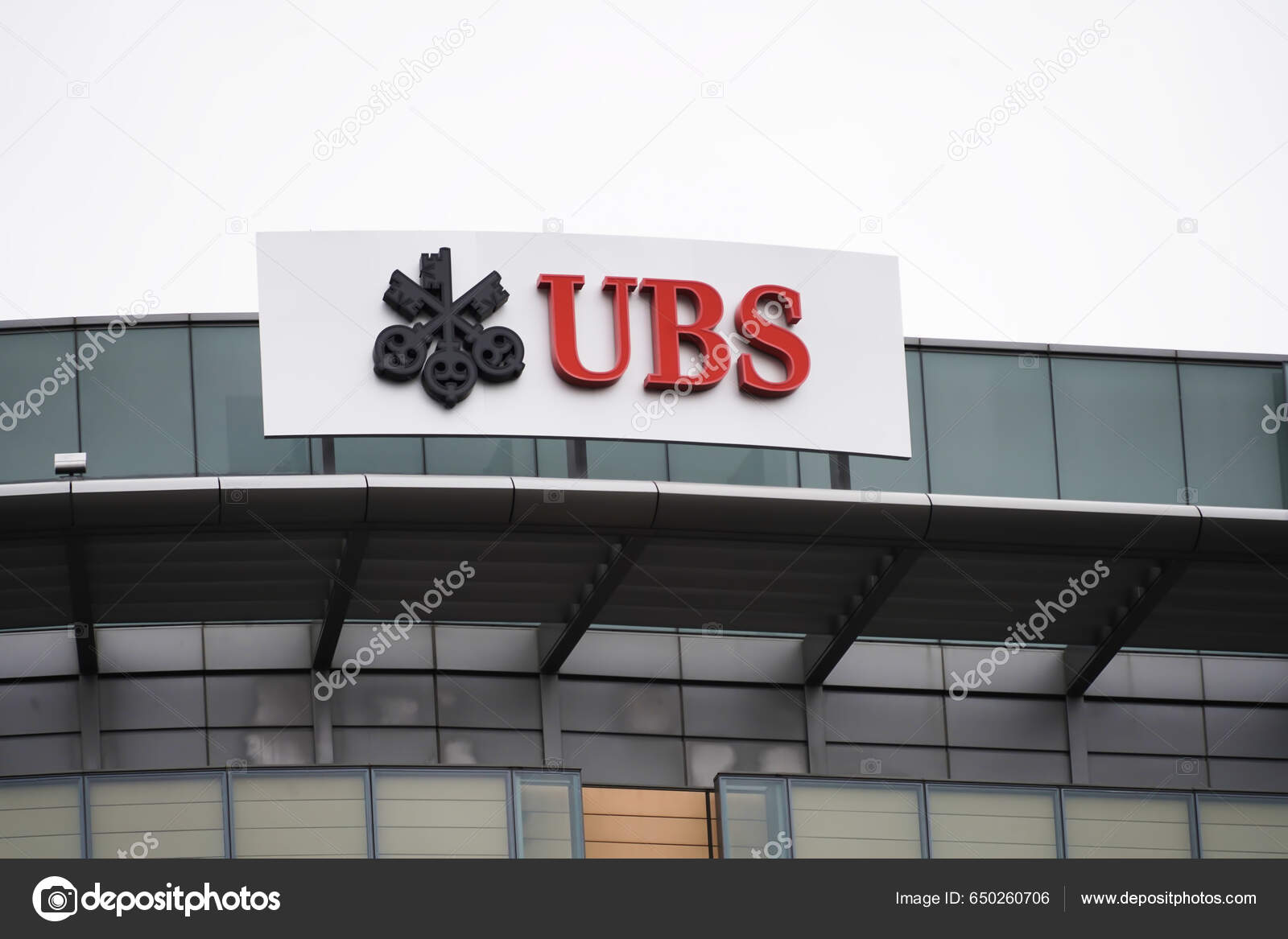 Stamford April 2023 Ubs Banking Logo City Office Building Connecticut ...