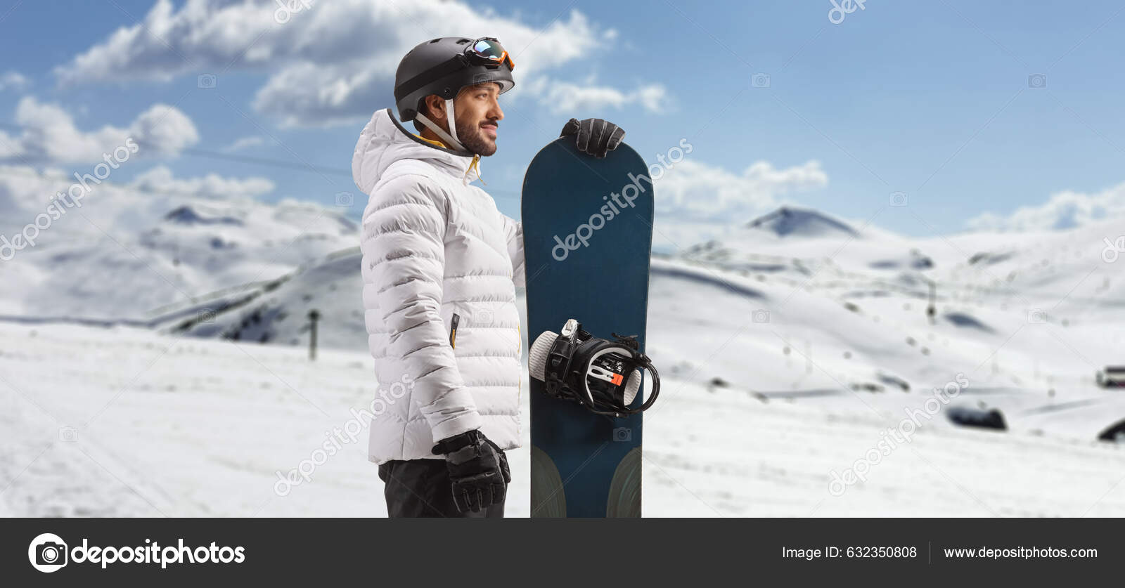 Snowboarder Standing