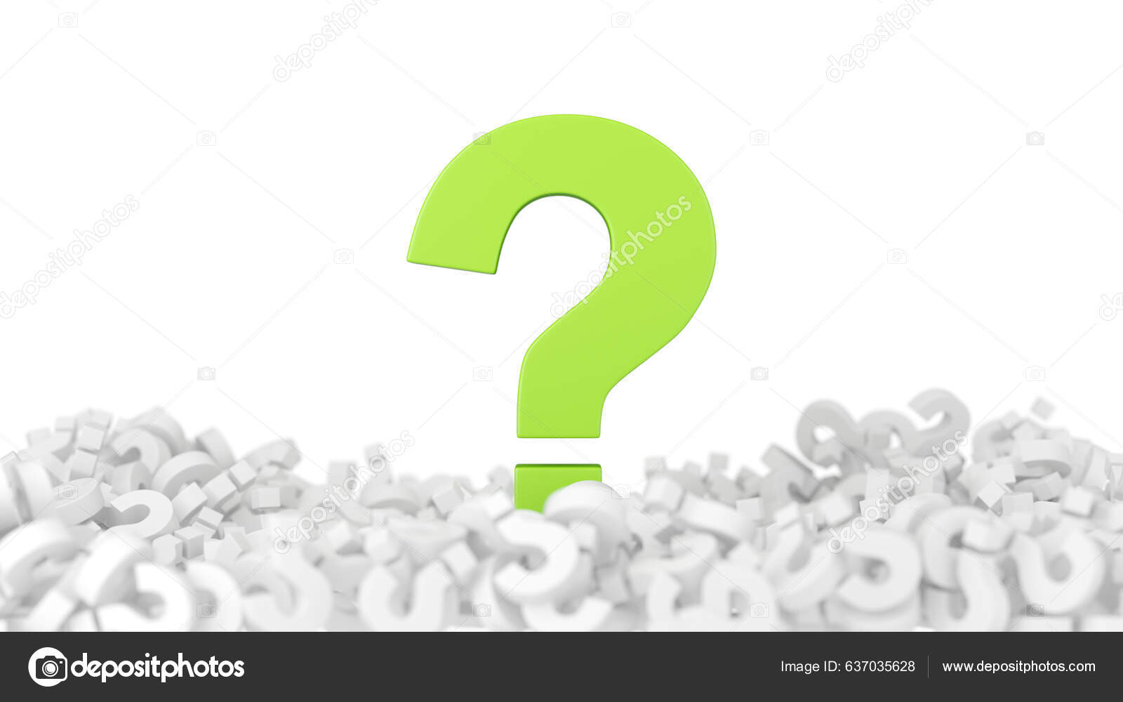 Question Marks Heap Promlem Solution Concept Faq Background Many ...