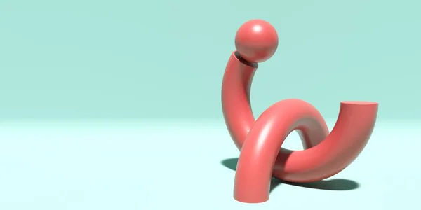 Geometric Shapes Impossible Balance Backdrop Design Product Promotion ...