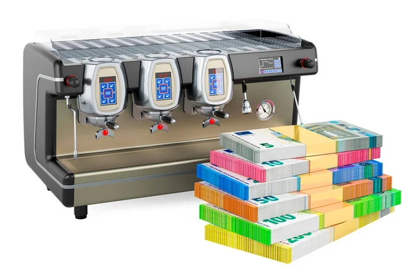 Espresso Coffee Machine Professional Screwdriver Wrench Rendering ...