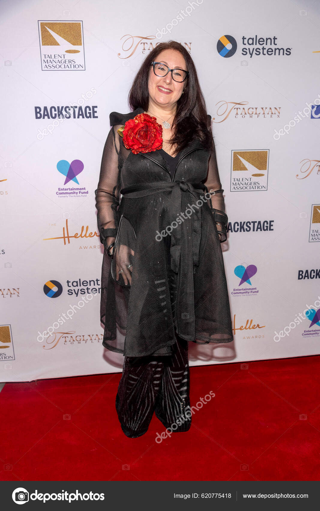 Ivy Isenberg Attends 2022 Heller Awards Talent Industry Taglyan Complex ...