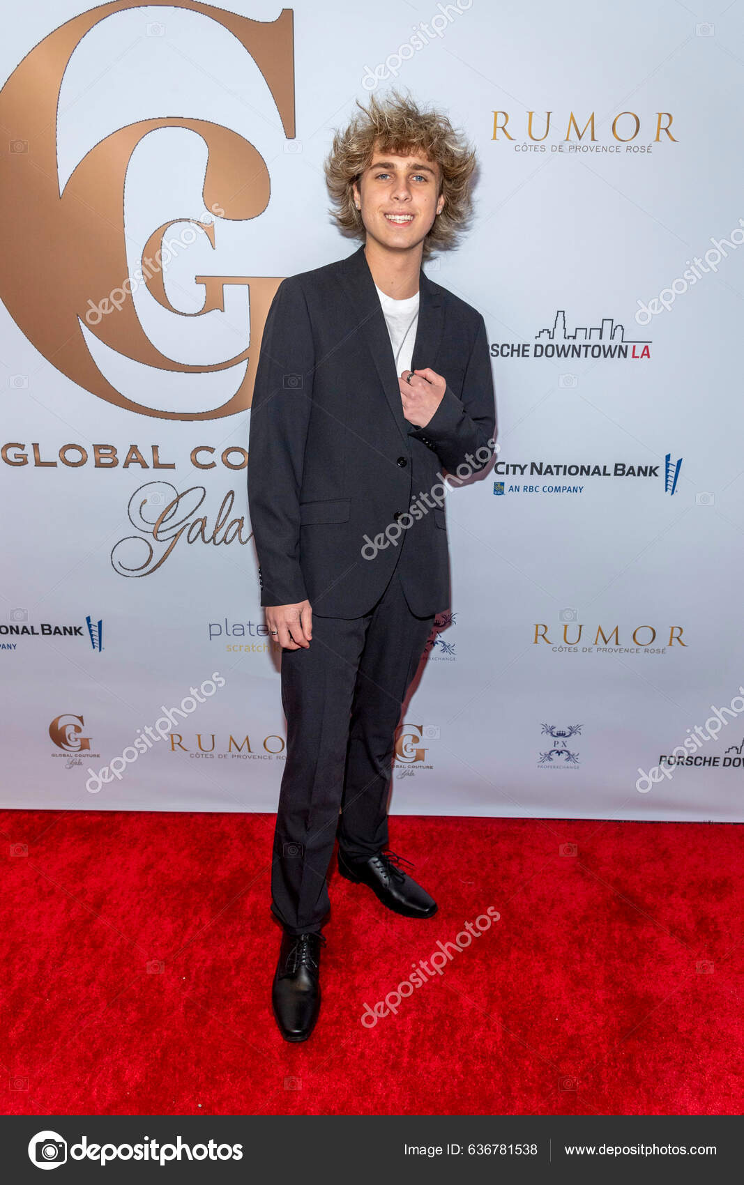 Singer Nicholas Gordon Attends 2023 Inaugural Preview Global Couture ...
