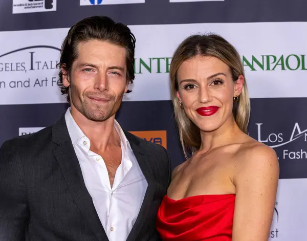 Actress Catherine Lidstone Actor Yoshi Barrigas Attend Los Angeles ...