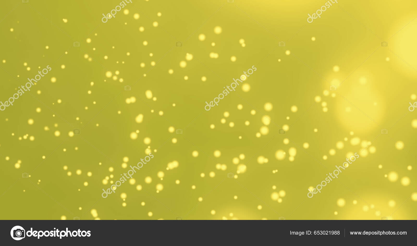 Composition Light Spots Yellow Background Abstract Background Pattern ...
