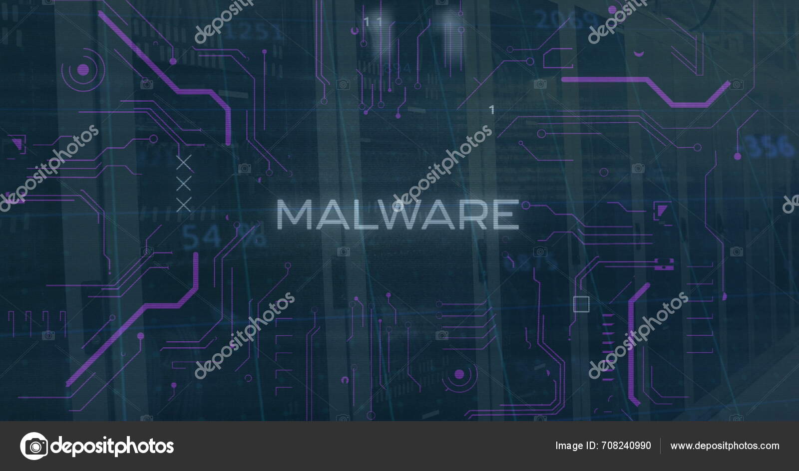 Malware Text Microprocessor Connections Empty Computer Server Room ... Malware Text Microprocessor Connections Empty Computer Server Room ...