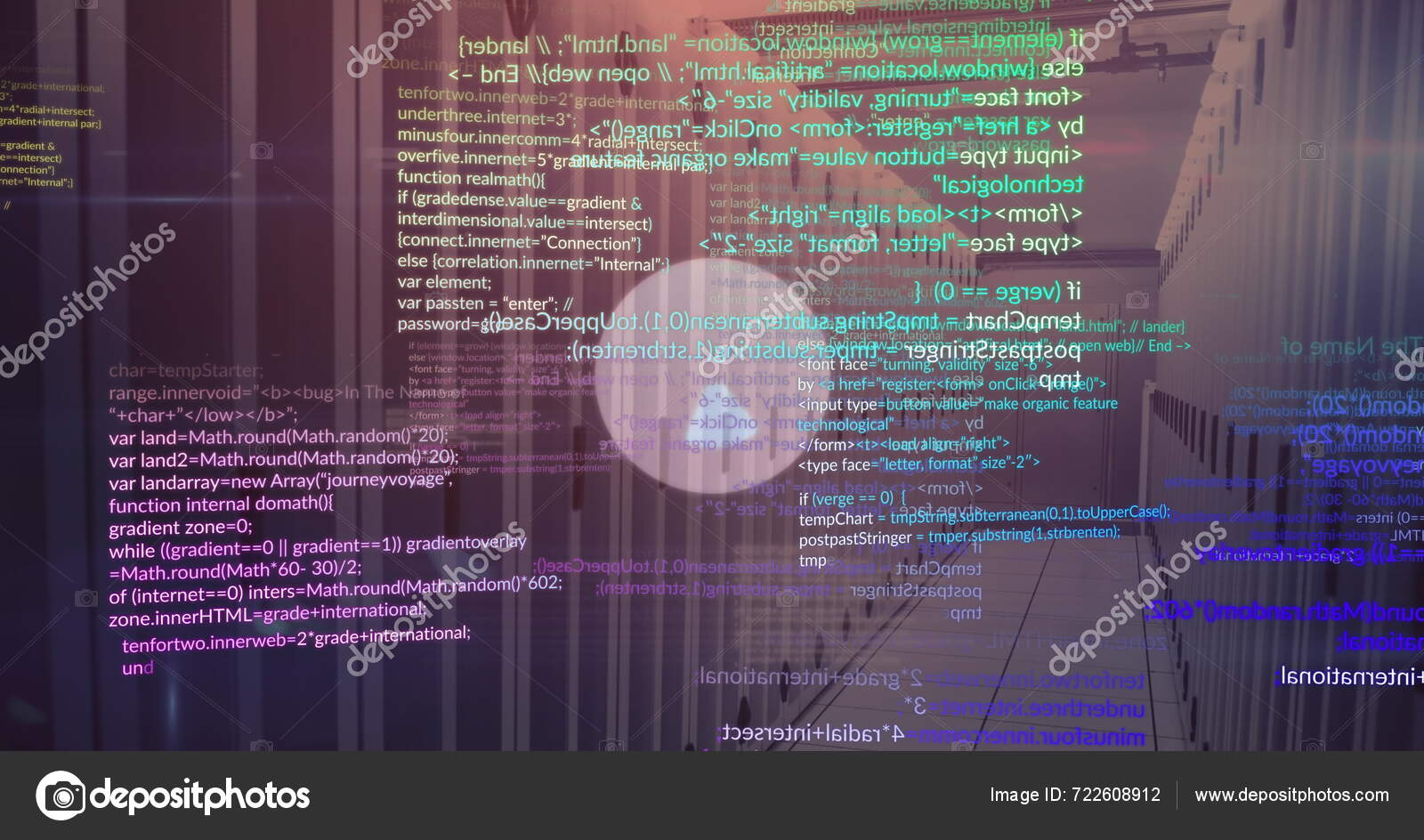 Code Illuminating Walls Server Room Working Complex Programming Tasks ...