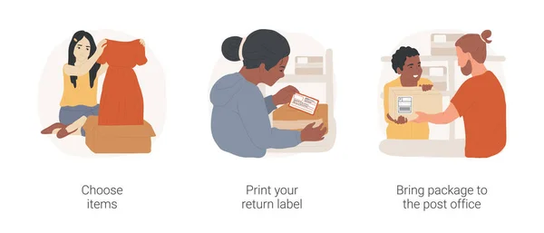 Practice Good Habits Isolated Cartoon Vector Illustration Set Set ...