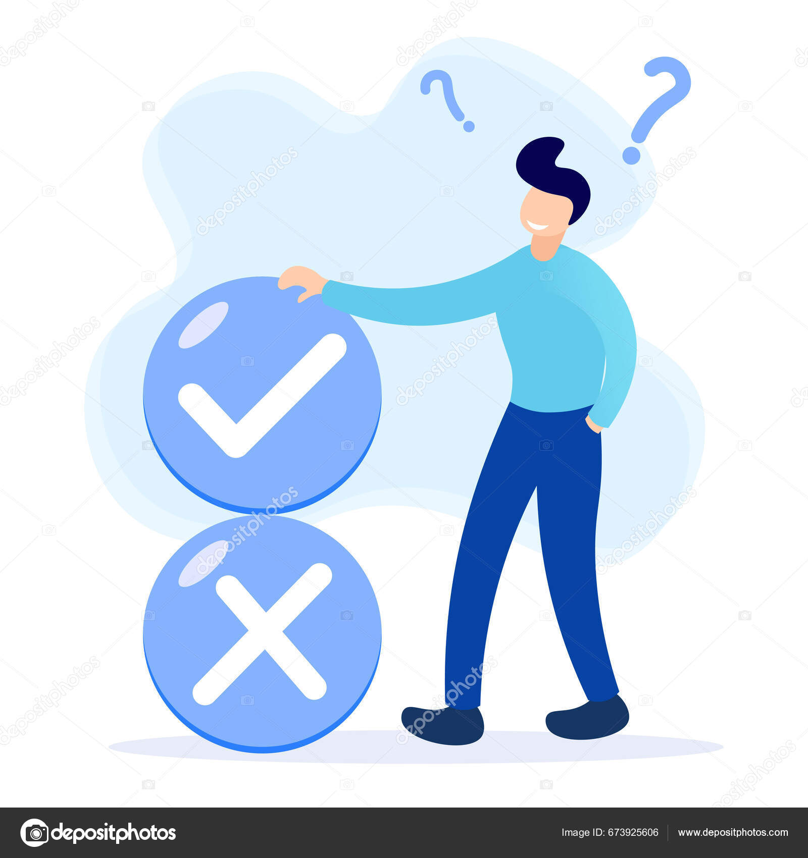 Flat Style Vector Illustration Unfinished Unfinished Filling Marking ...