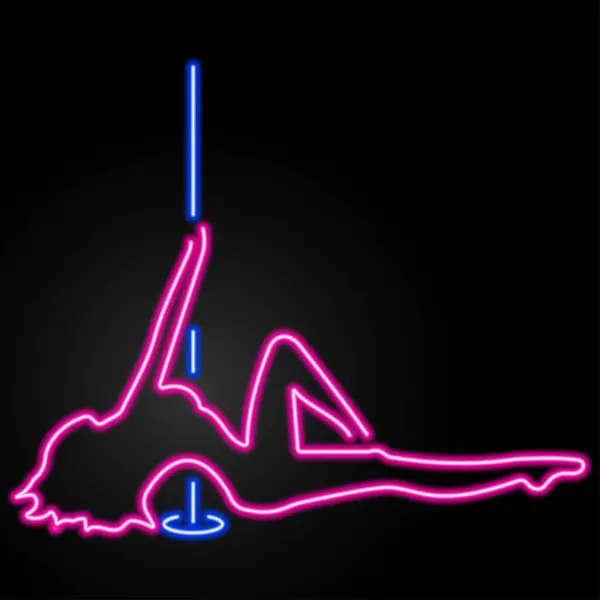 Neon stripper sign Vector Images | Depositphotos