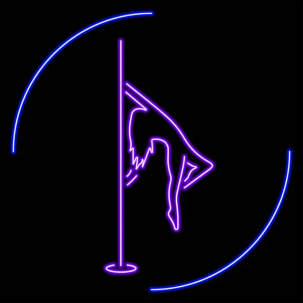 Neon stripper sign Vector Images | Depositphotos