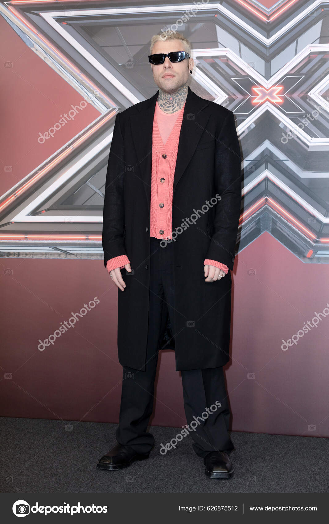 Milan Italy Dec 2022 Singer Fedez Attends Press Conference Factor ...