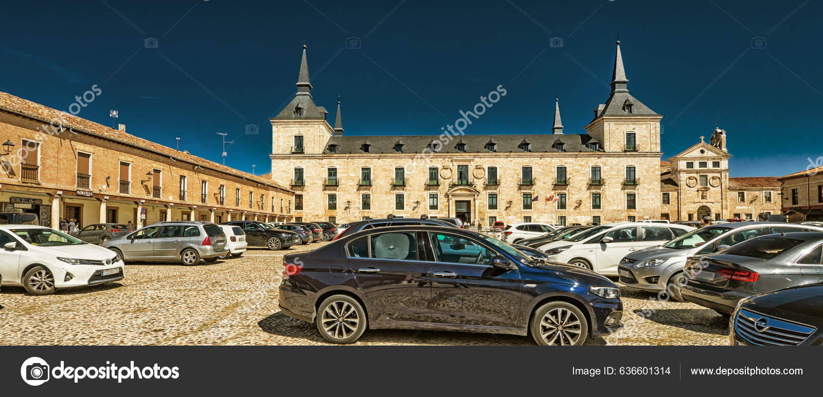 Ducal Palace Lerma 17Th Herrerian Style Main Square Lerma Burgos ...