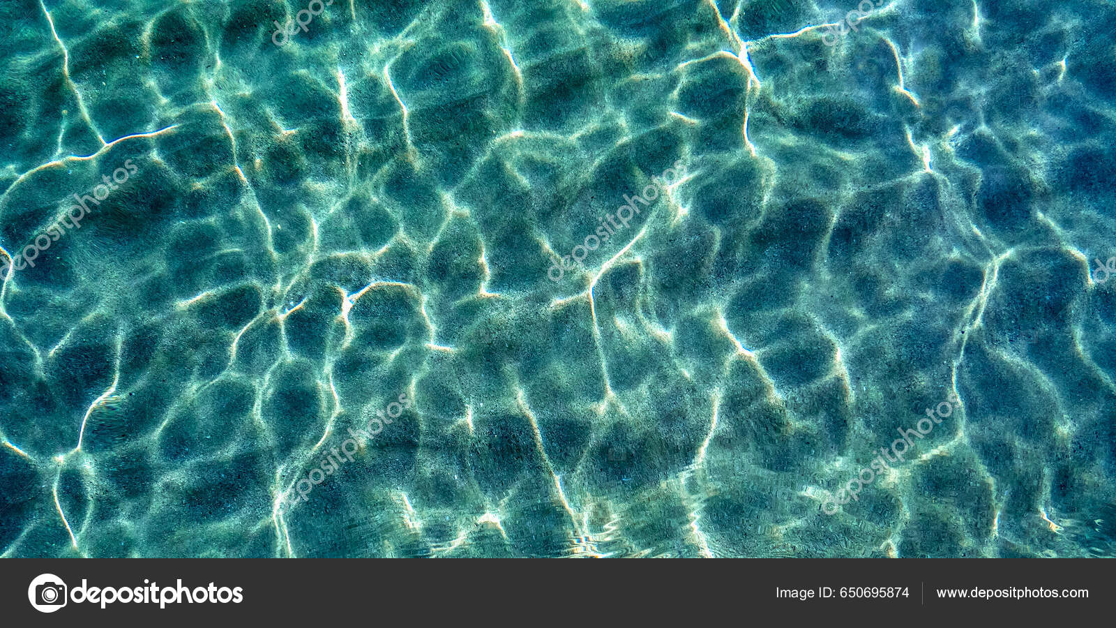 Sea Water Light Reflections Colorful Abstract Background Design — Stock ...