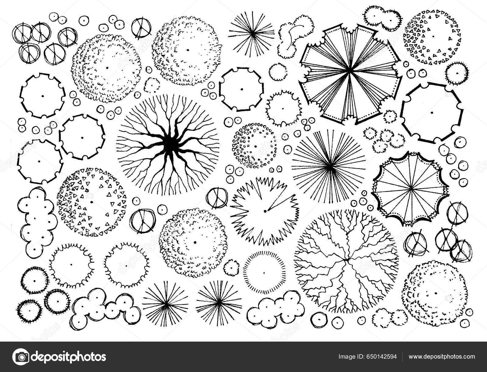 How To Draw Landscape Symbols